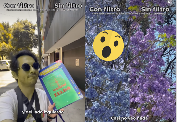 VIDEO | ¿Sabes cómo ve el mundo un daltónico? Él revela cómo es | NVI ...