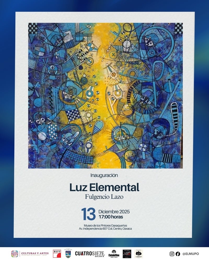 Fulgencio Lazo ilumina el Mupo con Luz Elemental | NVI Noticias