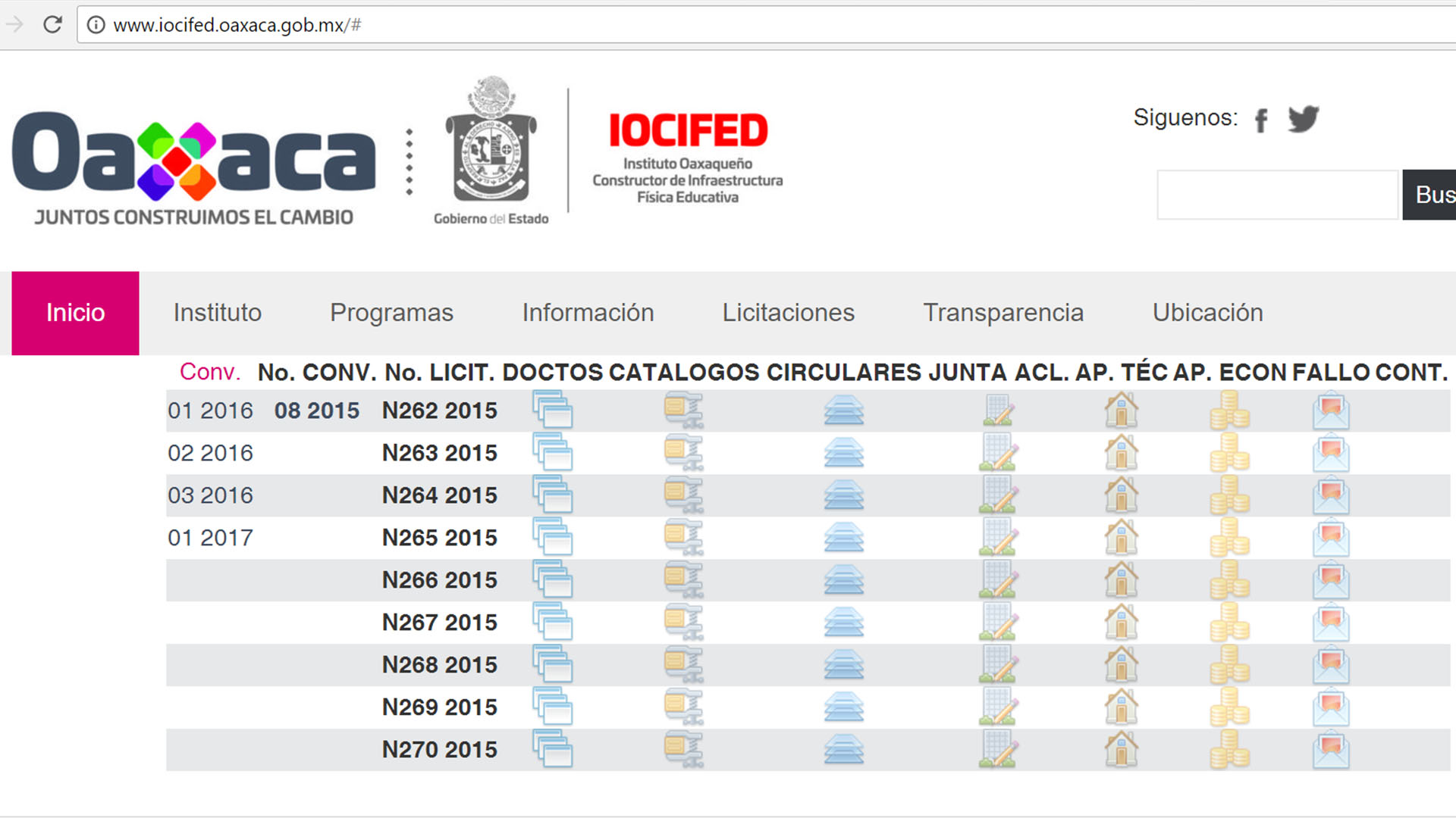 Oculta gobierno de Oaxaca datos de obra pública: Sinfra, CAO, Iocifed ...