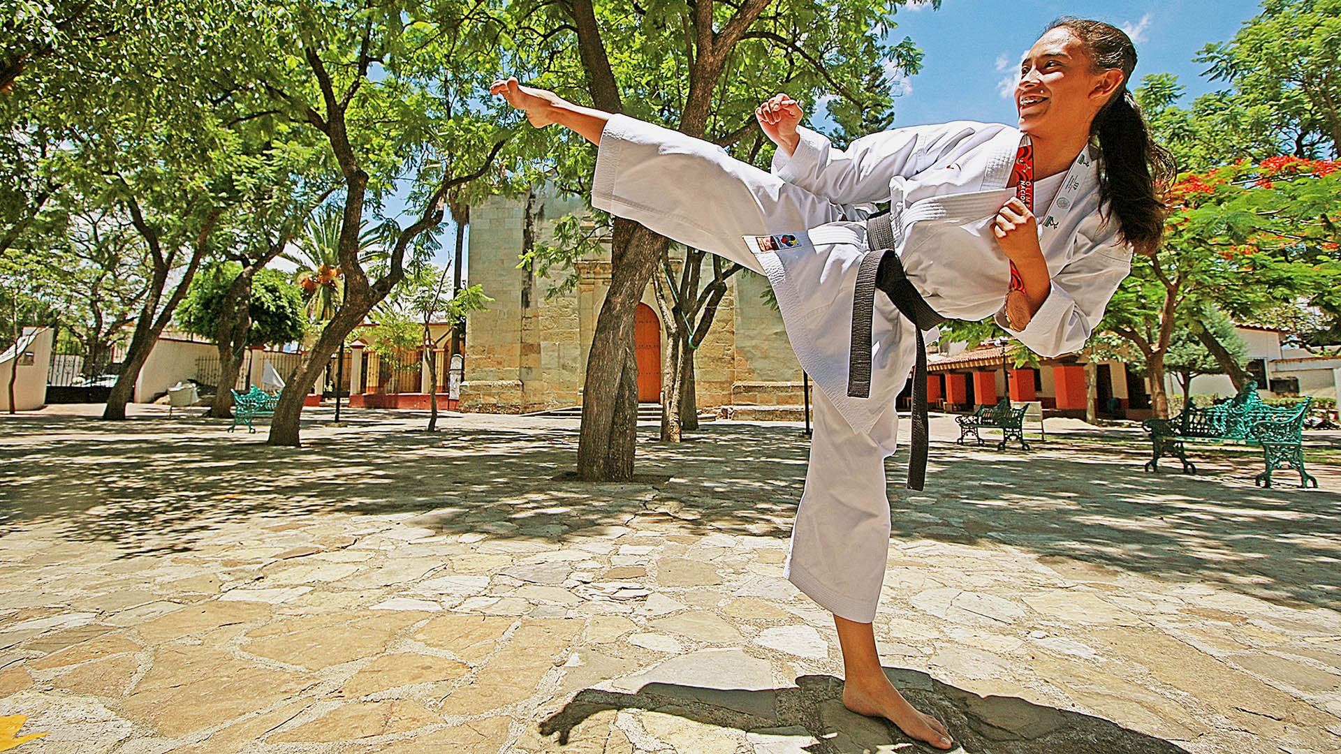 Daniela, karateca de Oaxaca confirmada para el panamericano | NVI Noticias