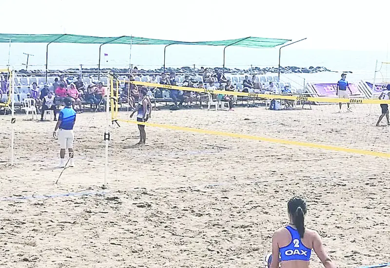 Oaxaqueños en busca de boletos a prenacional Conade en voli de playa ...